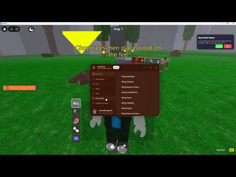 How to get a 99 nights in the forest mod menu (PC) - YouTube