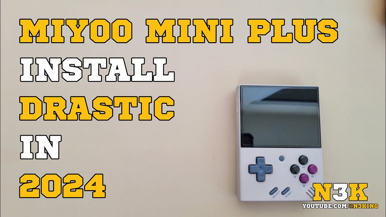 Nintendo DS on Miyoo Mini Plus | 2024 DraStic Installation Guide - YouTube