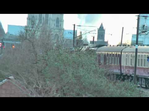 60163 Tornado approaching York with the Talisman onboard view (2 of 2 ...