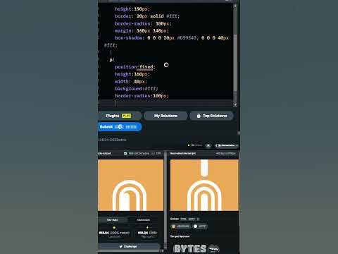 CSS Battle - Daily Target 8th March 2024 solution | CSS Challenge | VenomCode Youtube Shorts ...