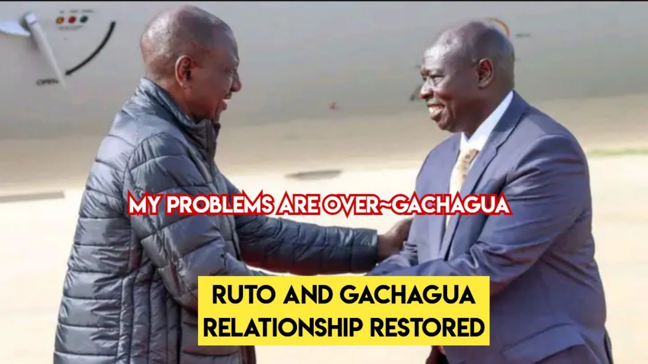 PLANS TO RETURN TO OFFICE, GACHAGUA CHANGES TUNE ON RUTO DAYS AFTER ...