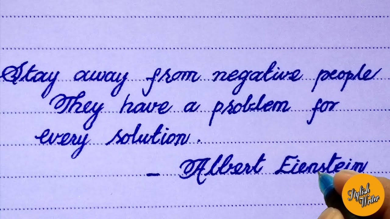 How to write neat handwriting in gel pen | Calligraphy | Stylish Writer ...