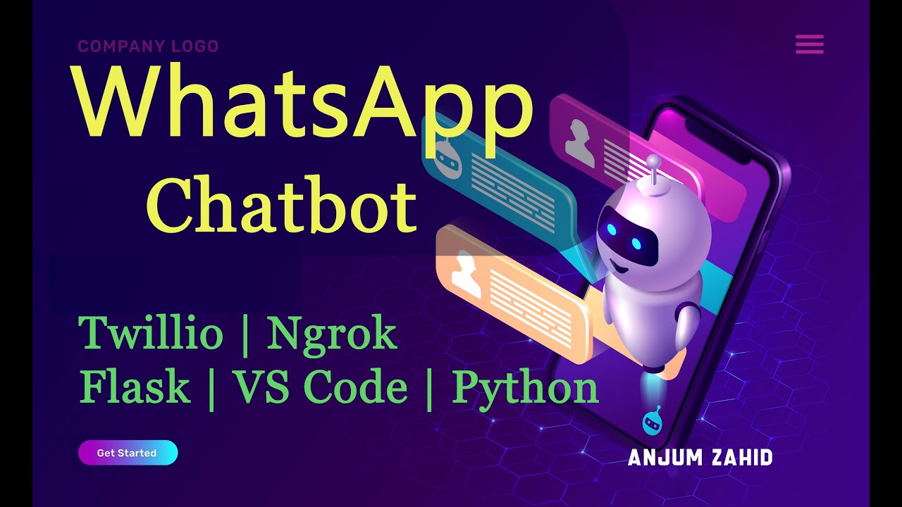 Whatsapp Chatbot Twilio Ngrok Flask Python Vs Code Youtube