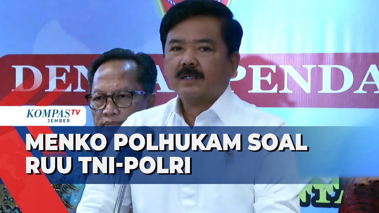 RUU TNI-Polri, Menko Polhukam Pastikan Tak Ada Dwifungsi ABRI - YouTube