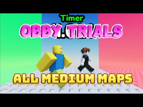 All Medium Obbies in Obby Trials! - YouTube