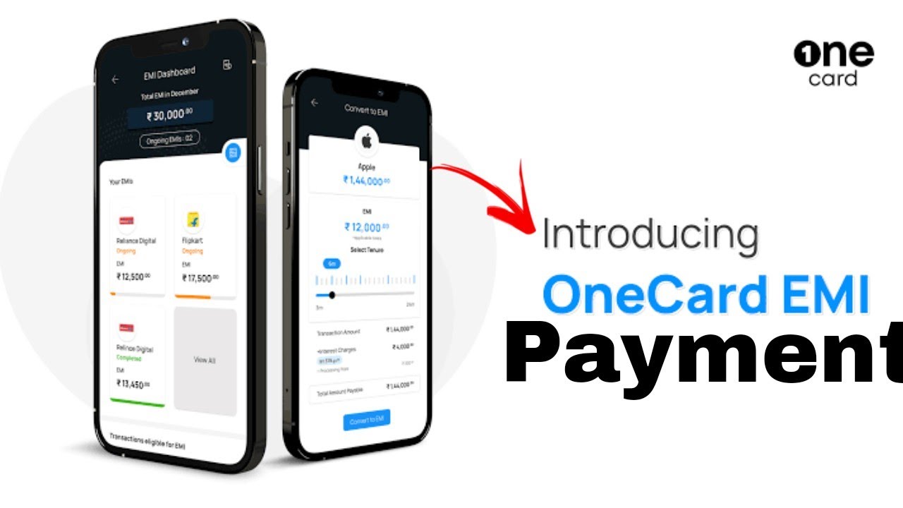 One Card EMI Payment in One Minute - YouTube