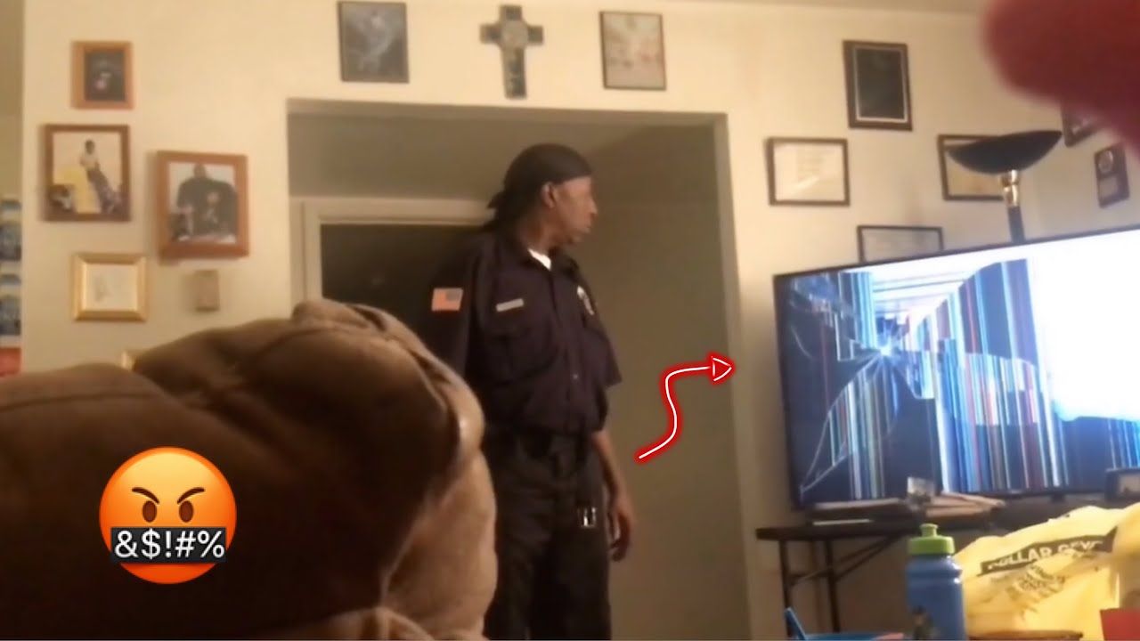 BROKEN TV PRANK ON DAD‼️(MUST WATCH) - YouTube