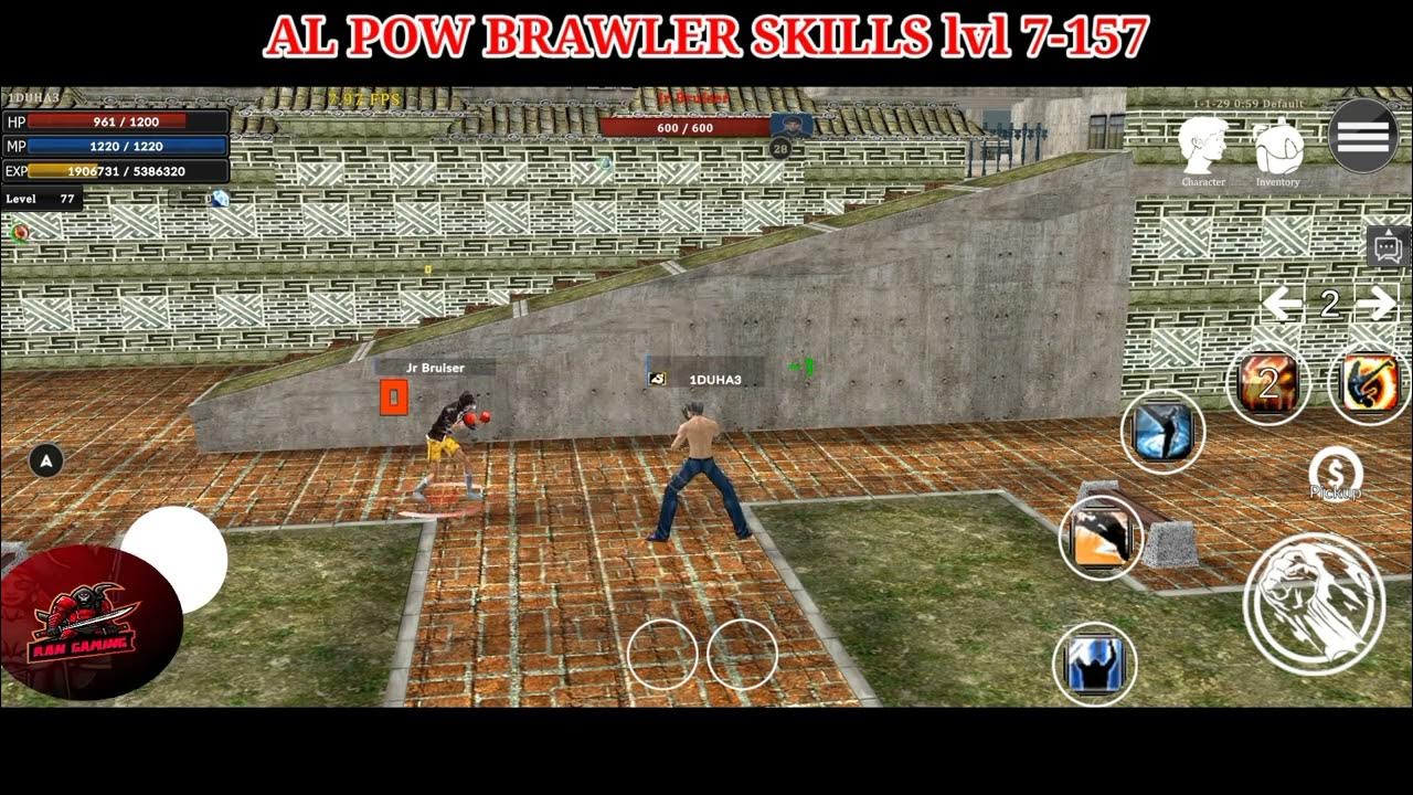 RAN MOBILE THE MASTER CLASS ALL POW BRAWLER SKILLS lvl 7-157 - YouTube