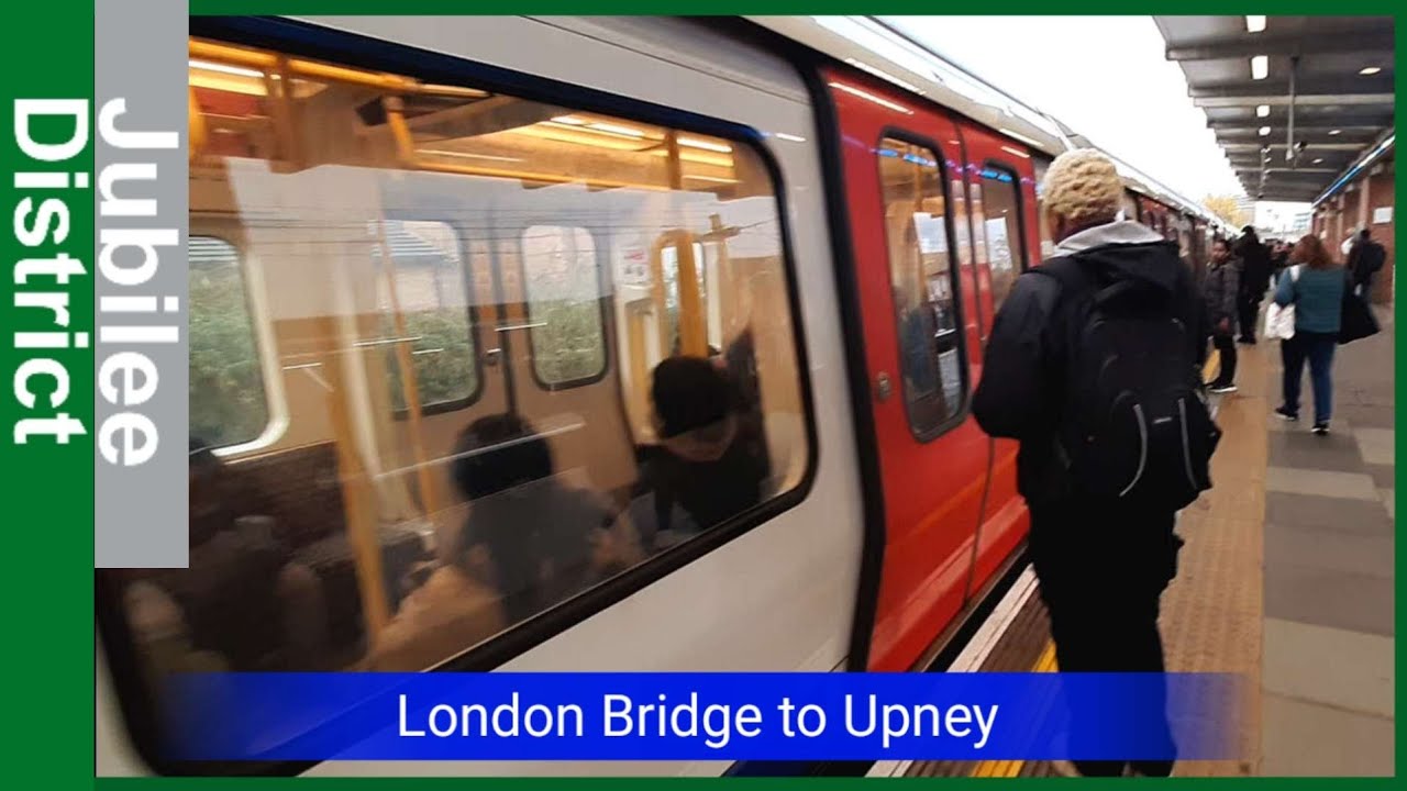 London Underground Journeys - London Bridge to Upney via West Ham ...