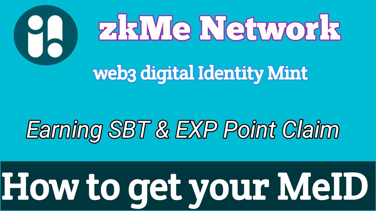 zkMe Network | How Mint Zkme web3 digital Identity | web3 digital ...
