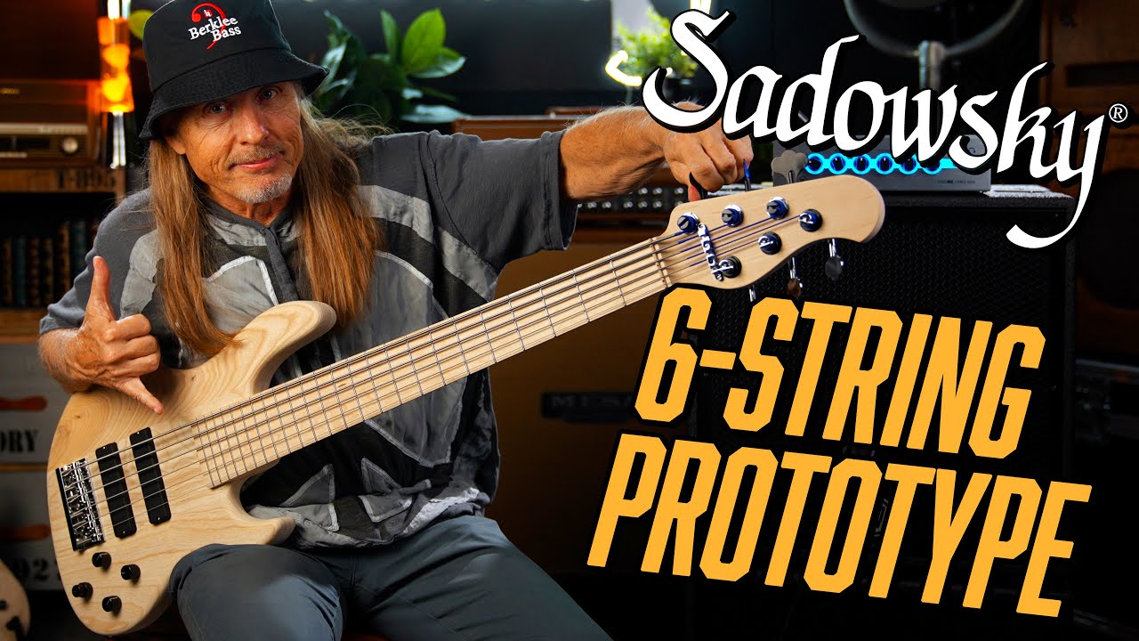 STEVE BAILEY On The Upcoming SADOWSKY 6-STRING MODEL | Demo - YouTube