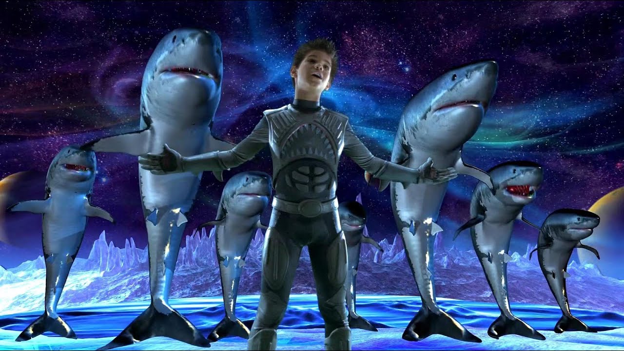 A boy raised by sharks in a dream world saves the day with a girl ...