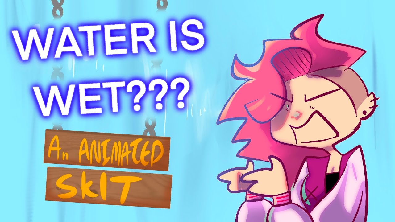 When you touch this water you dont get wet? - YouTube