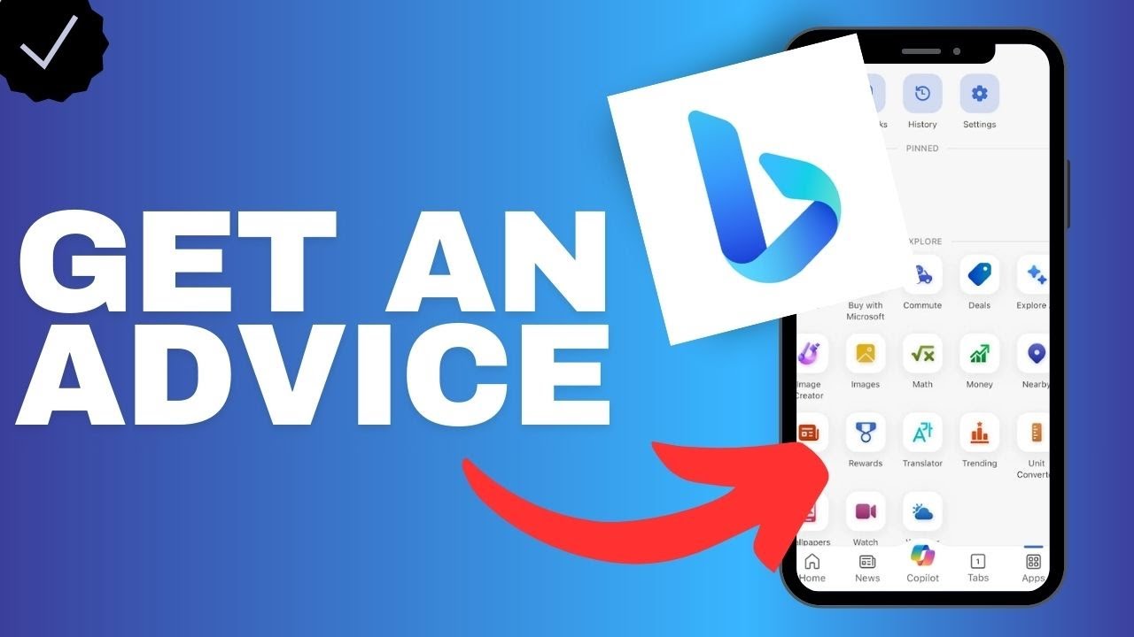 How to get an advice from the fitness trainer in the Bing app? - YouTube