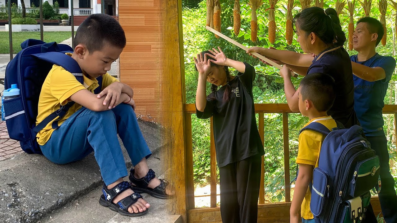Ben was left behind at school, Sua and Pao are angry with their younger ...