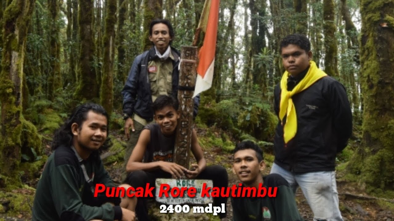 Pendakian "puncak rore kautimbu" - YouTube