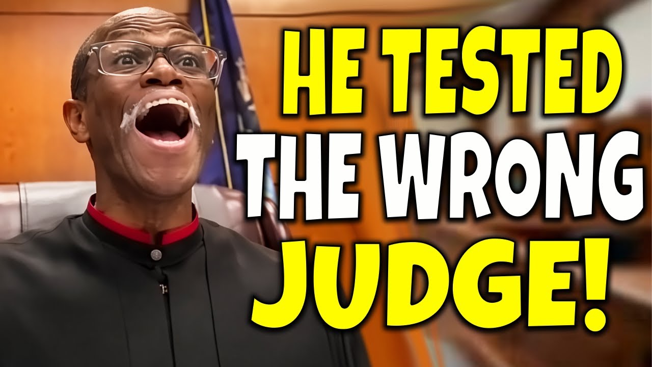 Obnoxious Defendant Tests the Wrong Judge and Instantly Regrets It ...