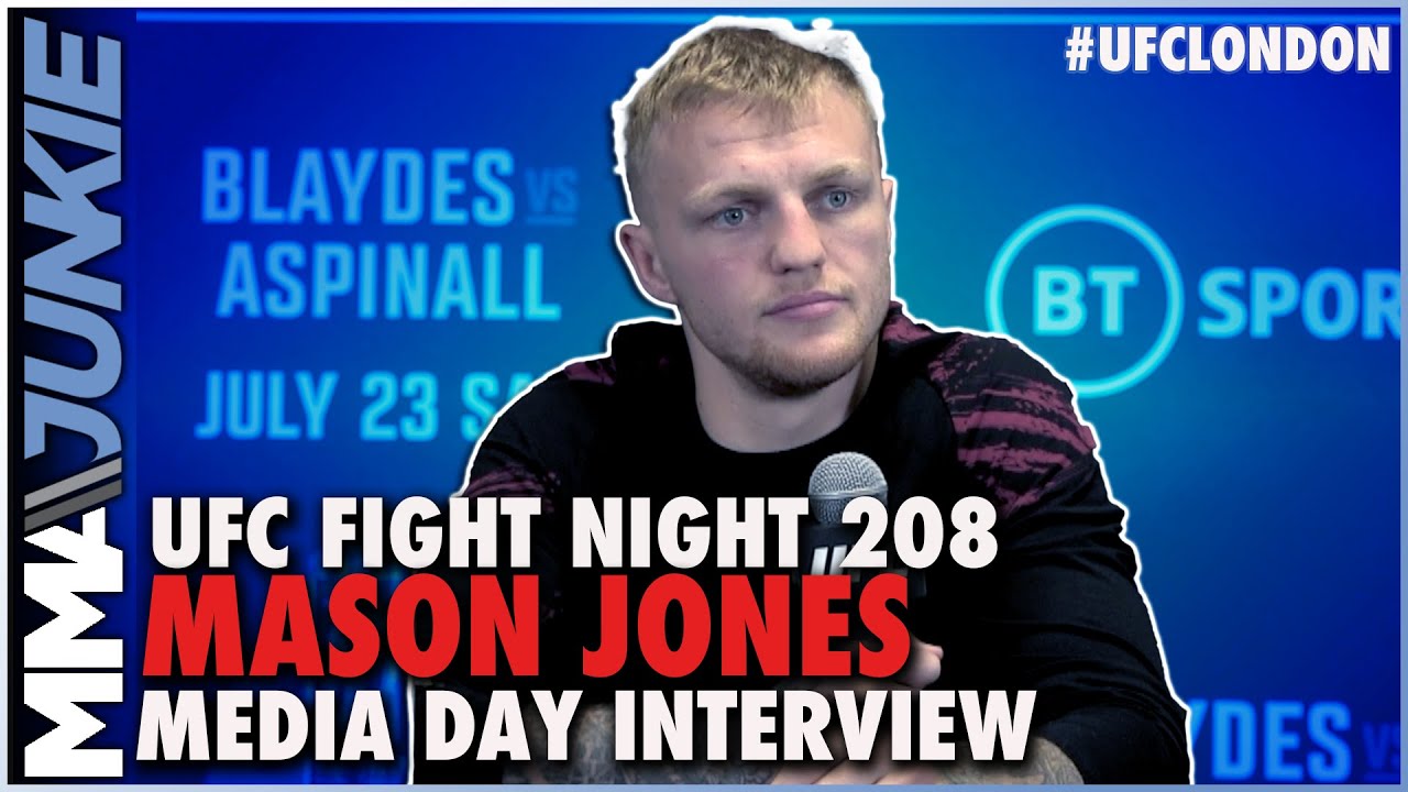 Mason Jones: UFC London Perfect Time To Start 'Building My Legacy ...