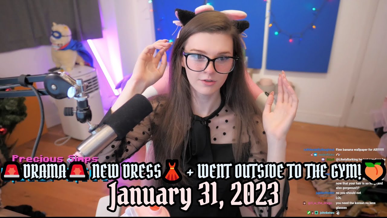 F1NN5TER 2023-01-31 Stream: 🚨DRAMA🚨 NEW DRESS👗 + WENT OUTSIDE TO THE ...