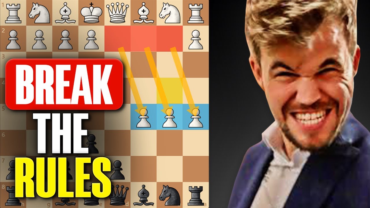 Carlsen Invented a New CRAZY Gambit Opening! - YouTube