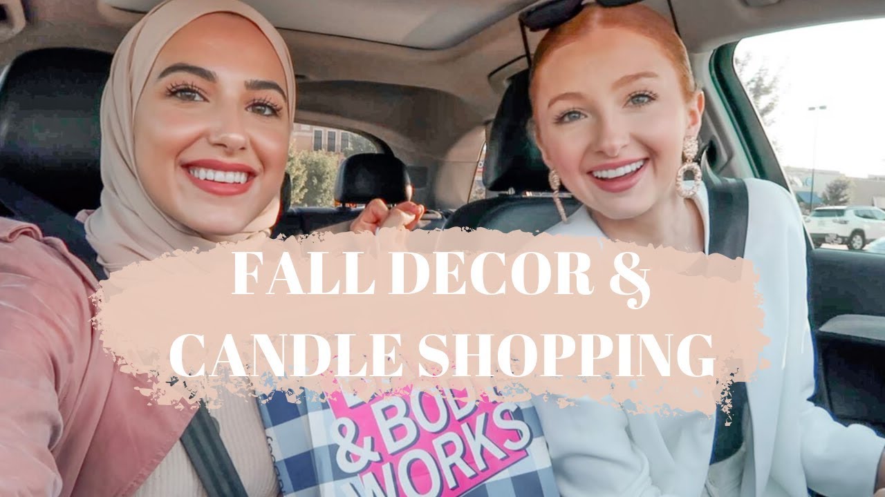 Come Shopping with Us | Fall Decor Shopping and Candle Haul - YouTube