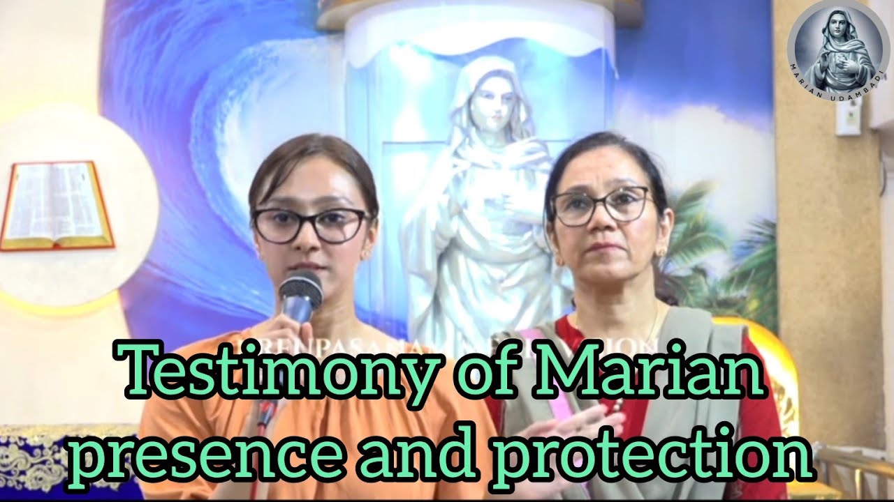 Testimony of Marian presence and protection #kreupasanamtestimony # ...