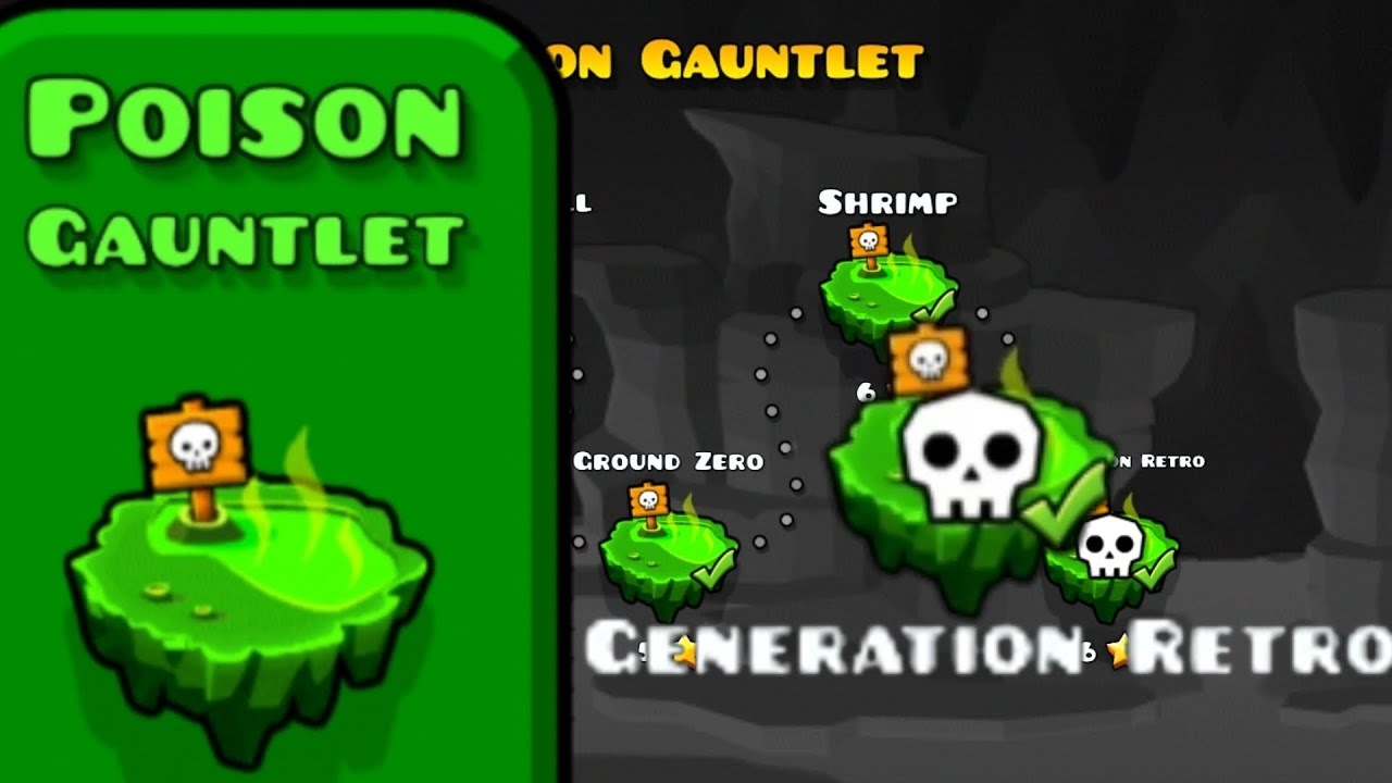 poison gauntlet (final) [Generation Retro] 100% level geometry dash ...
