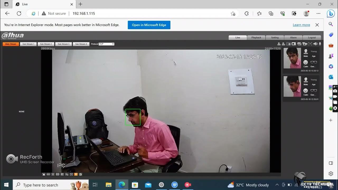 How to enable face detection and face recognition in Dahua Camera ...