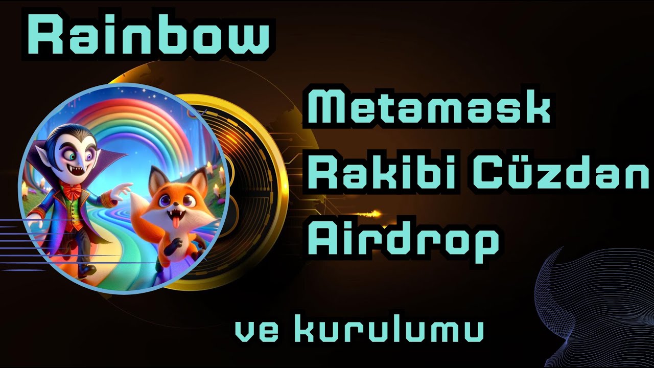 Metamask Rakibi Rainbow Wallet Airdrop Duyurdu ve Cüzdan Kurulumu - YouTube