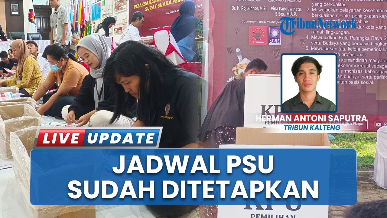 Nasib Gogo-Helo Vs AGI-Saja bakal Ditentukan Lewat PSU Pilkada Barito Utara di 24 Daerah - YouTube