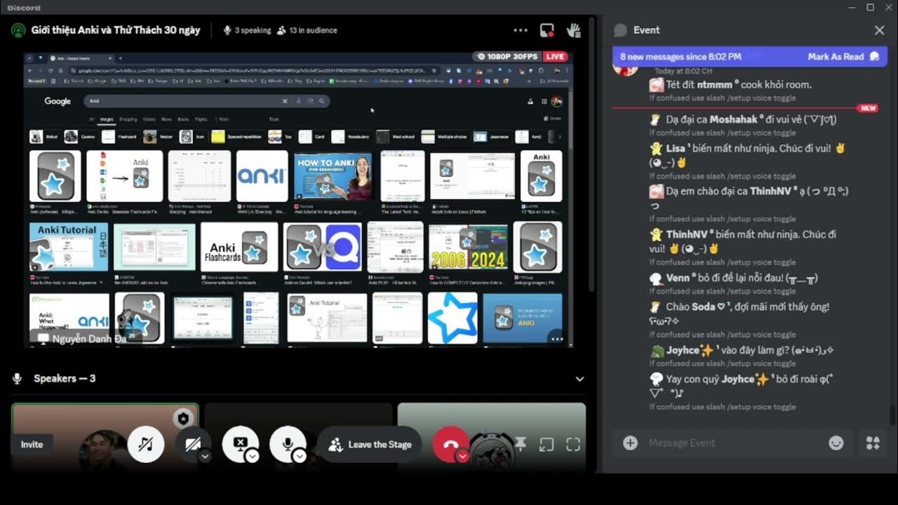 Talk show: Giới thiệu về Anki và thử thách học Anki trong 30 ngày cùng DND English Group - YouTube