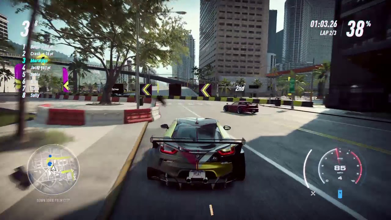 Need for Speed™ Heat Deluxe Edition BMW i8 Coupe Circuit Race - YouTube