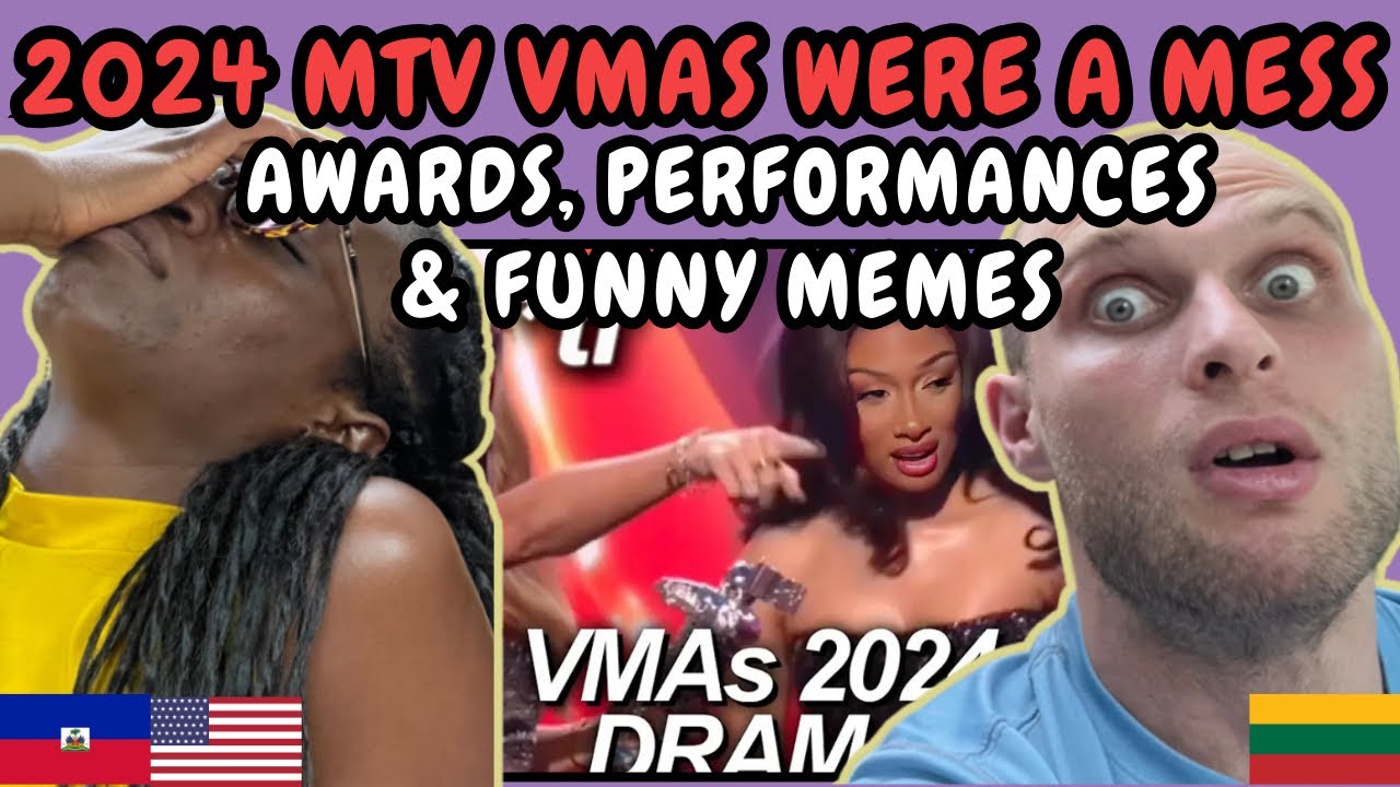 REACTION TO the 2024 MTV video music awards were a MESS 🫠☕️ awards ...