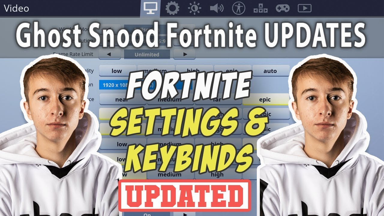 Ghost Snood Fortnite Settings, Keybinds and Setup ( UPDATED 2019 ...