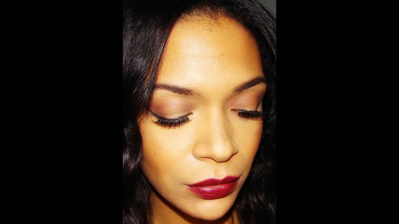 Soft Berry Glam look - YouTube