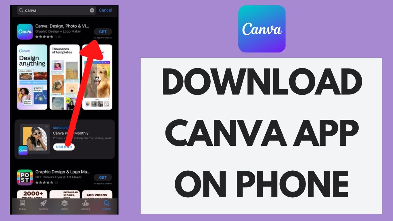 How to Download Canva on iPhone (2023) - YouTube
