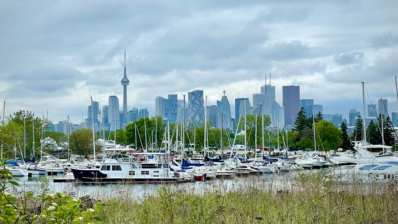 Toronto Port Lands & Tommy Thompson Park - YouTube