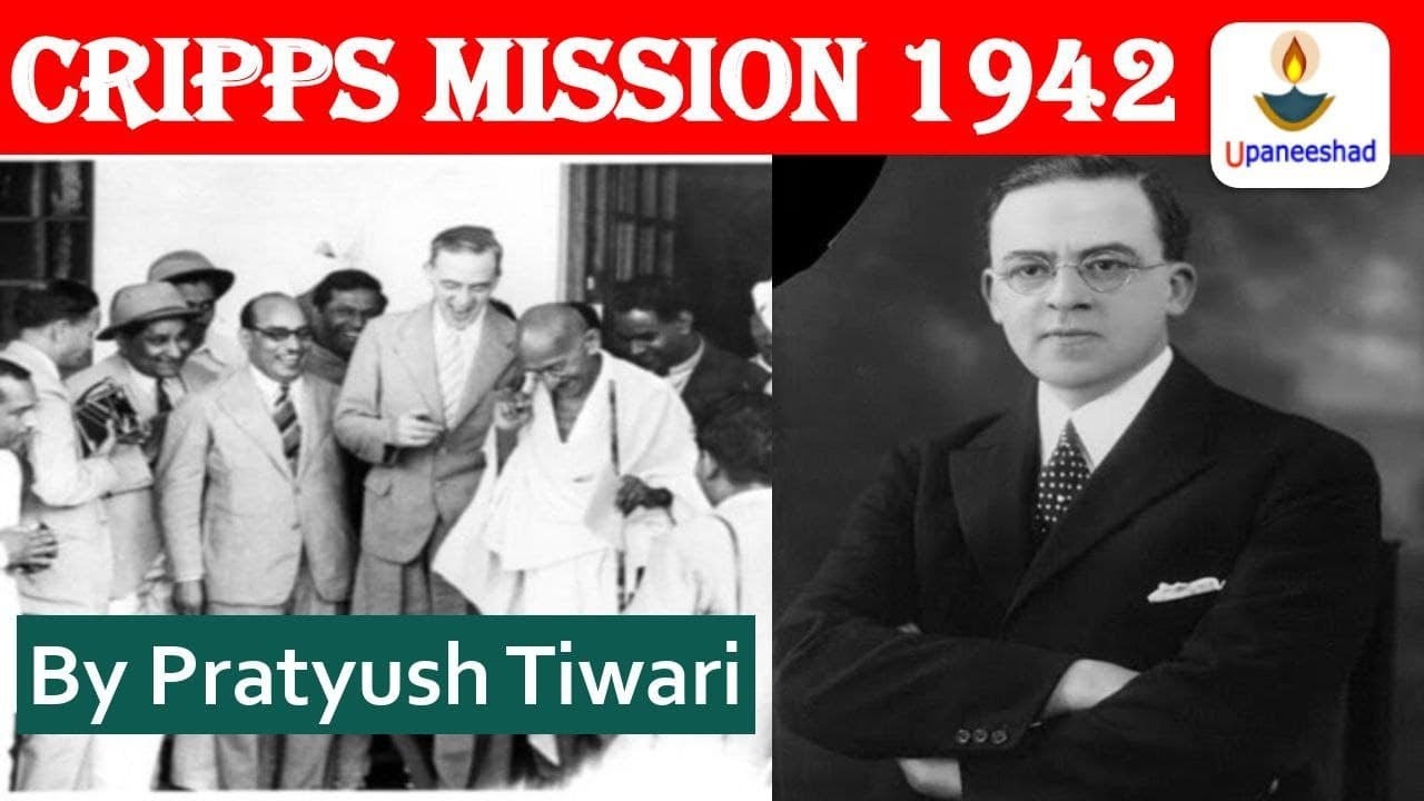 Cripps Mission 1942 in Hindi | Modern History Topic with MCQs ...