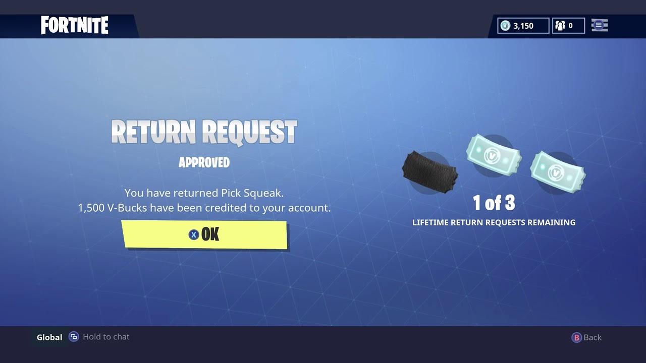 How to submit a request for a refund in Fortnite - YouTube