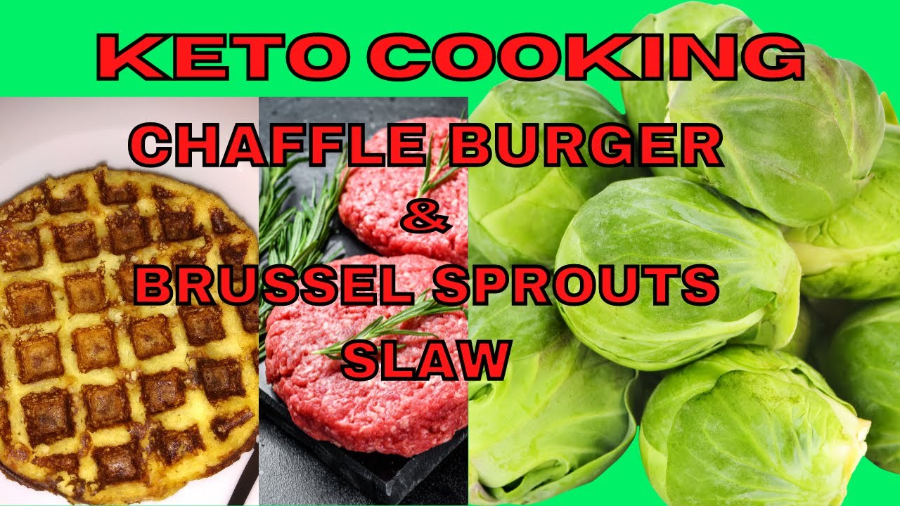 KETO COOKING CHAFFLE BURGERS VIDEO # 12 - YouTube