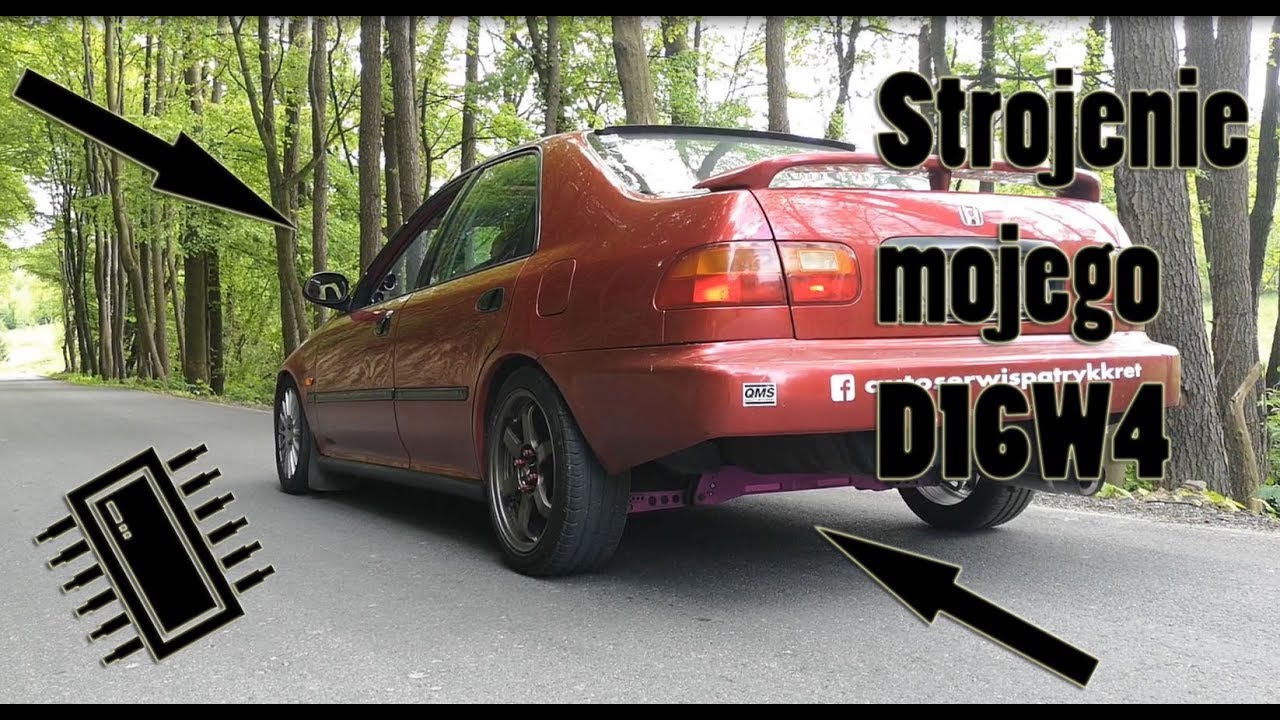 Drive vlog #6 D16W4 strojenie - Grafix #honda #vtec #tuning - YouTube
