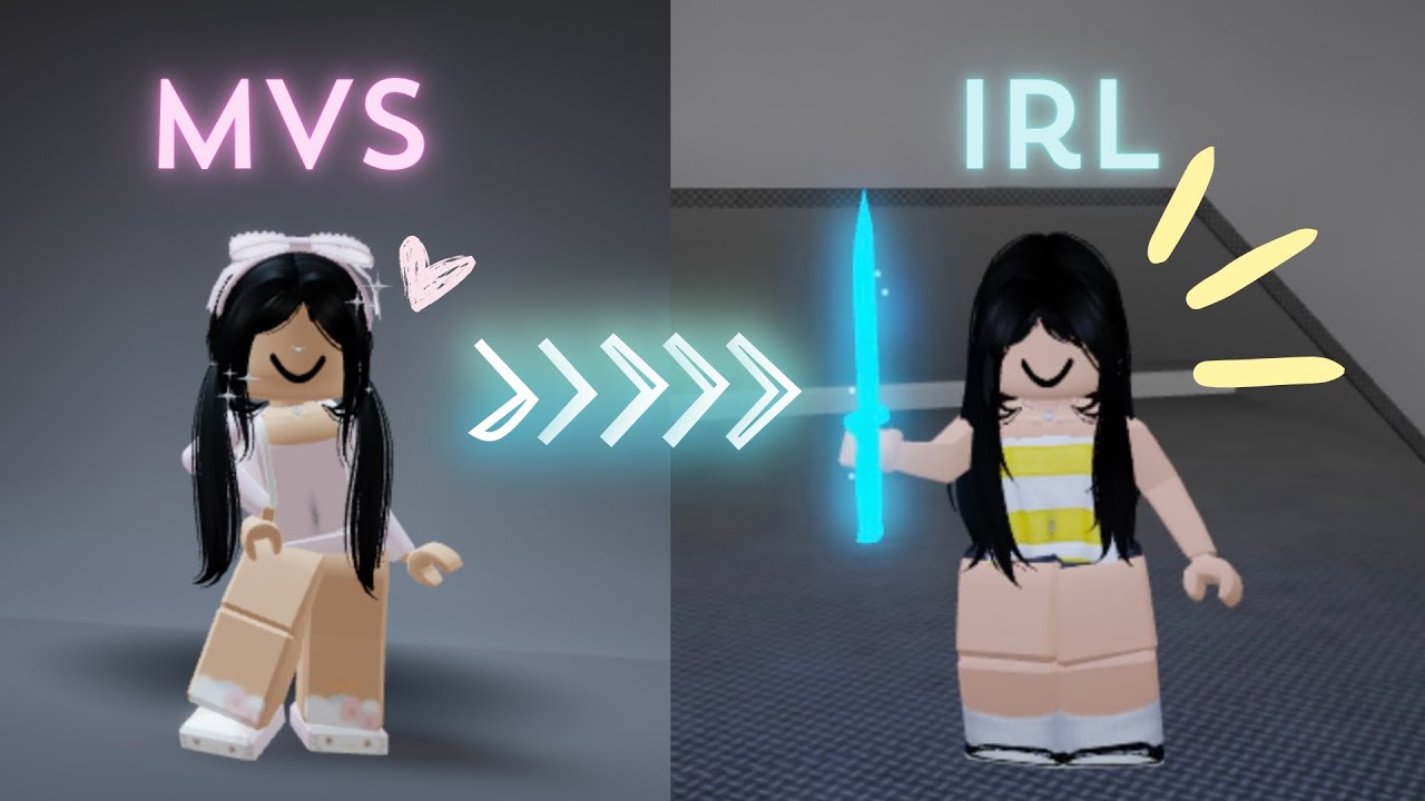 playing mvs as my irl avatar!! - YouTube
