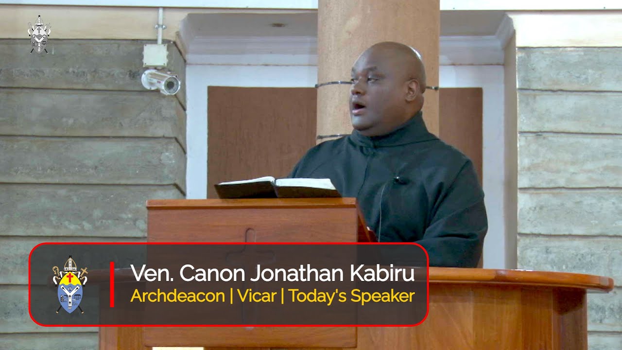 Good Friday Service - Ven. Canon Jonathan Kabiru - YouTube