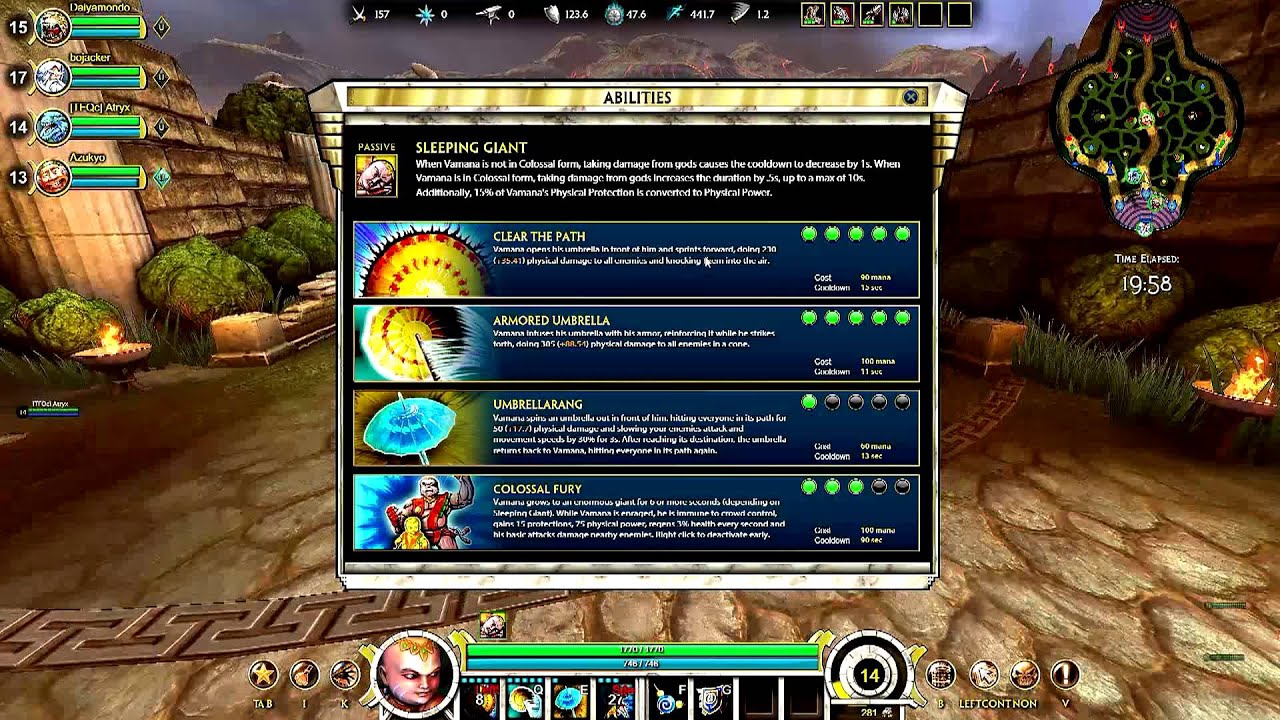 Smite Gameplay - Vamana - Skin pimpin' - YouTube