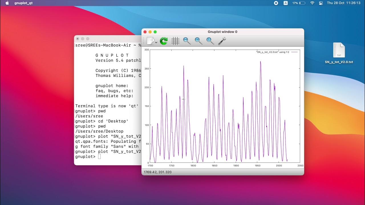 GnuPlot Tutorial on MacOS X || Installation and Plotting Graphs using GNUPLOT - 2021 - YouTube