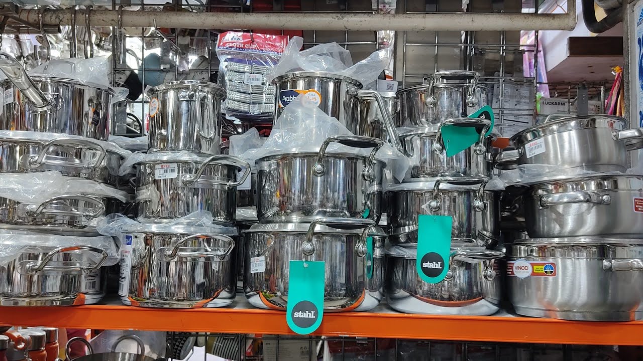 Kitchen Stainless Steel Cookware Collection's | Bergner,Vinod, Stahl ...