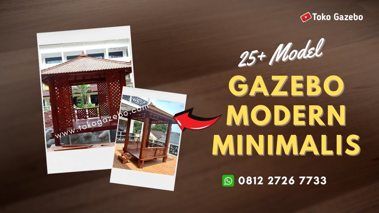 25++ MODEL GAZEBO MODERN MINIMALIS | RUMAH KAYU MINIMALIS SEDERHANA ...
