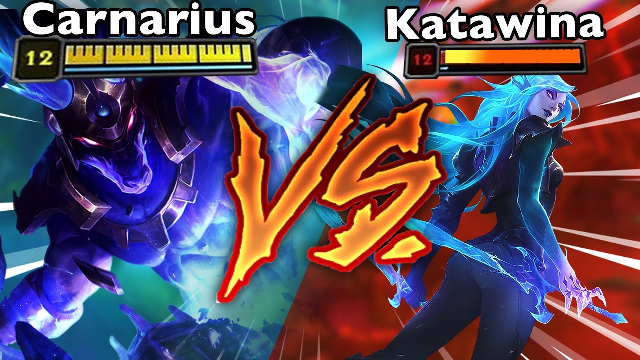 Rank 1 Nasus Carrying vs Challenger Katarina Main! Season 13 Nasus ...