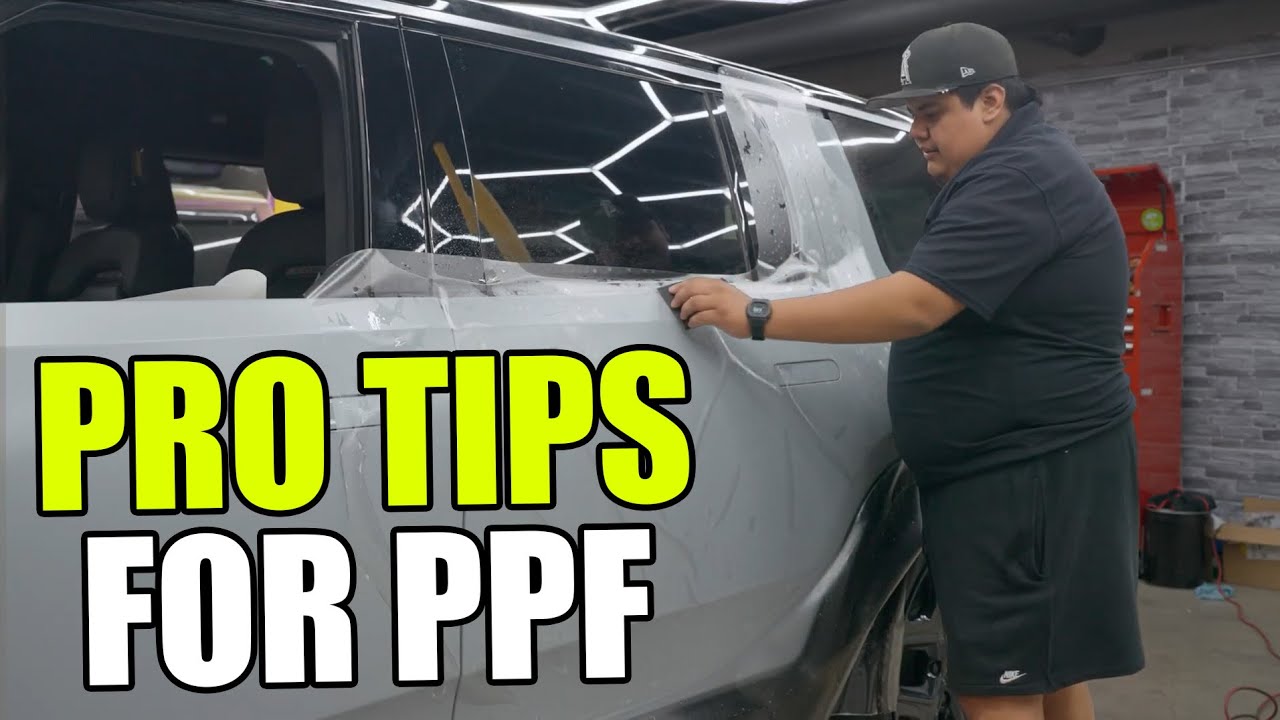 HOW TO PPF a door with #tinybot - YouTube