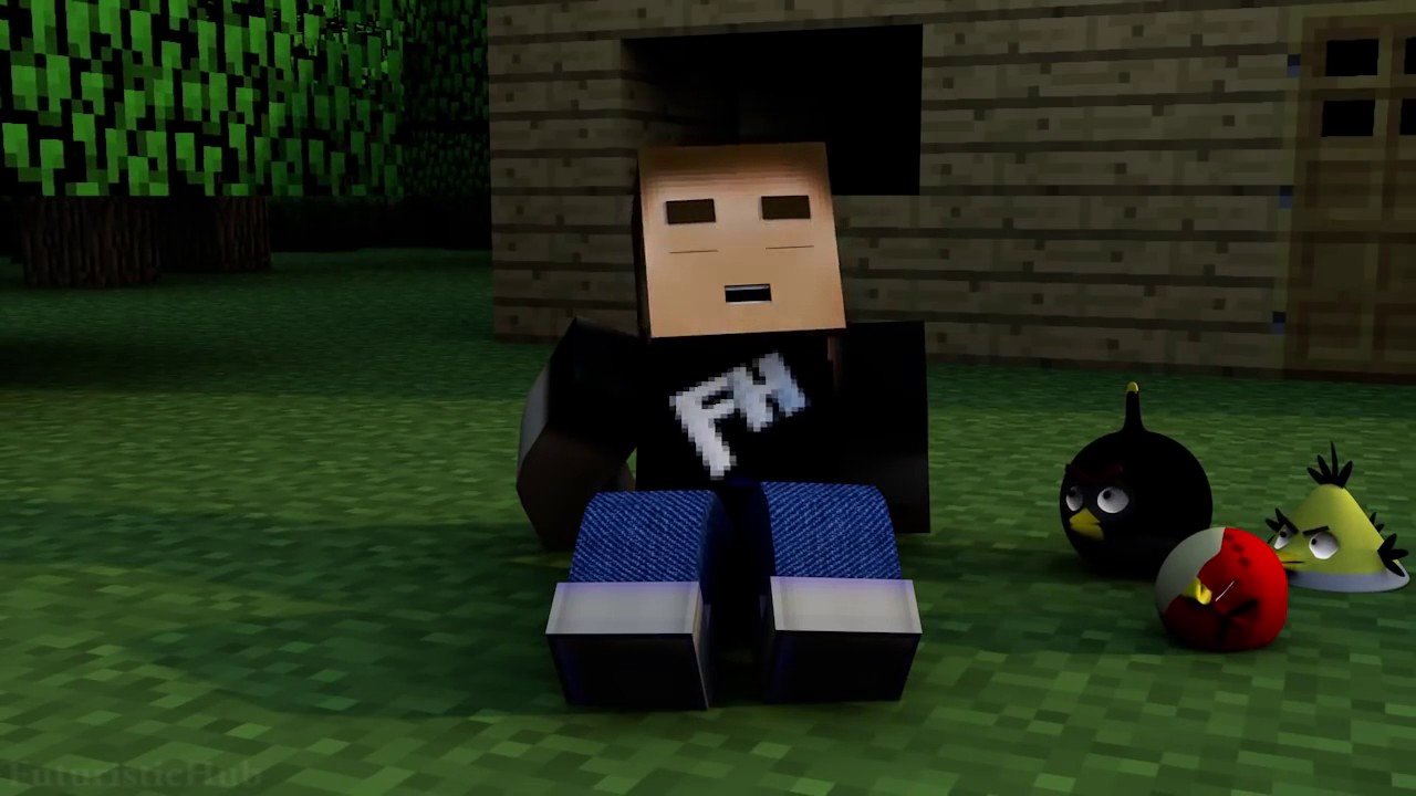 Part 4 Angry Birds in Minecraft Animation by ( FuturisticHub) - YouTube